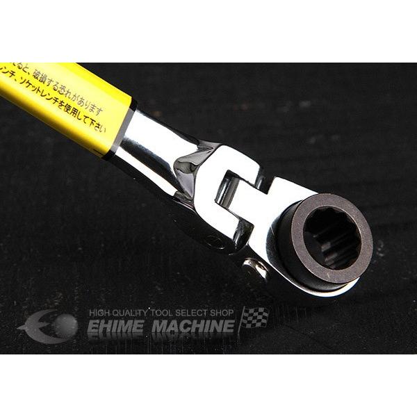 KTC 超ロングラチェットめがねレンチ（首振りタイプ） MR15L-10F : エヒメマシン Yahoo!ショッピング店 - 通販 - Yahoo!ショッピング
