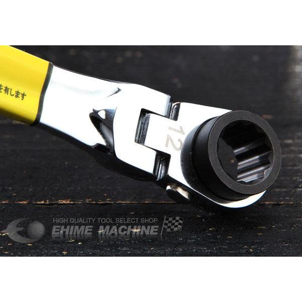 KTC 超ロングラチェットめがねレンチ（首振りタイプ） MR15L-12F : エヒメマシン Yahoo!ショッピング店 - 通販 - Yahoo!ショッピング