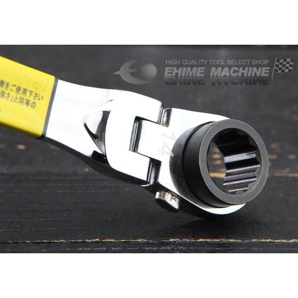 KTC 超ロングラチェットめがねレンチ（首振りタイプ） MR15L-14F : エヒメマシン Yahoo!ショッピング店 - 通販 - Yahoo!ショッピング