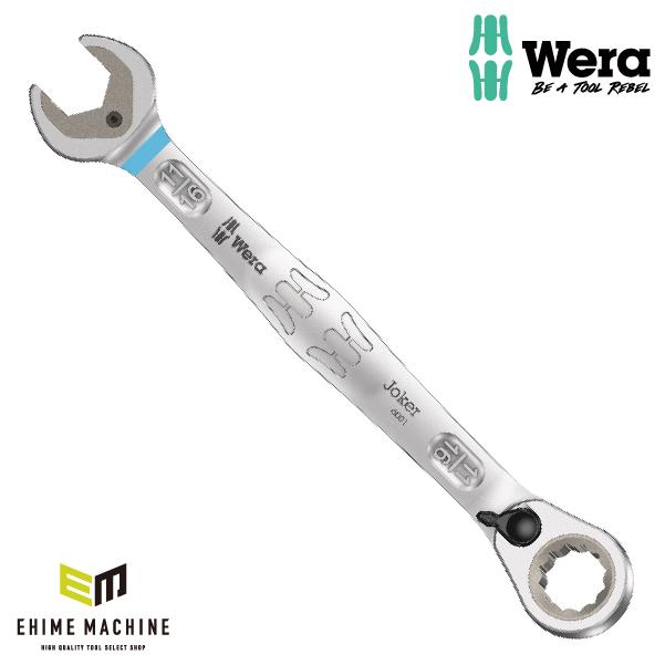 Wera 日本正規品 020081 6001 ジョーカー 進化系ギアレンチ インチサイズ11/16 角度付コンビネーションレンチラチェット ...