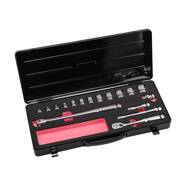 nepros NEPROS 9.5sq. ソケットレンチセット [17点] ケース付き NTB317XCZ ネプロス 工具セット 3/8 : エヒメマシン Yahoo!ショッピング店 - 通販 ...