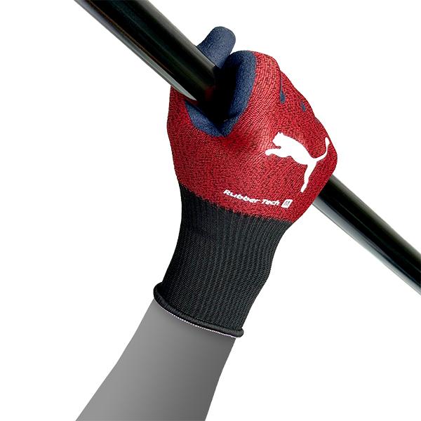 プーマ 手袋 PG-1340-10P RED レッド 10双セット PUMA ワーキンググローブ 天然ゴム 10組セット 作業手袋 通気性 DIY 力強い吸着力 : pg-1340-10p ...