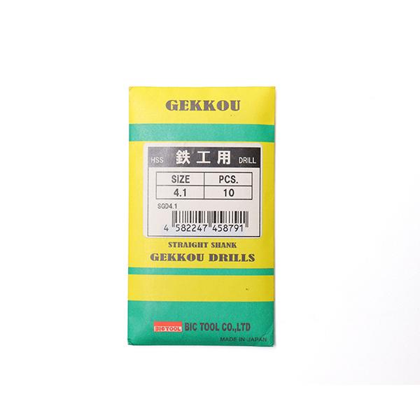 BIC TOOL SGD4.1 鉄工用月光ドリル 10本入 4.1mm 【ネコポス対応】 : エヒメマシン Yahoo!ショッピング店 - 通販 - Yahoo!ショッピング