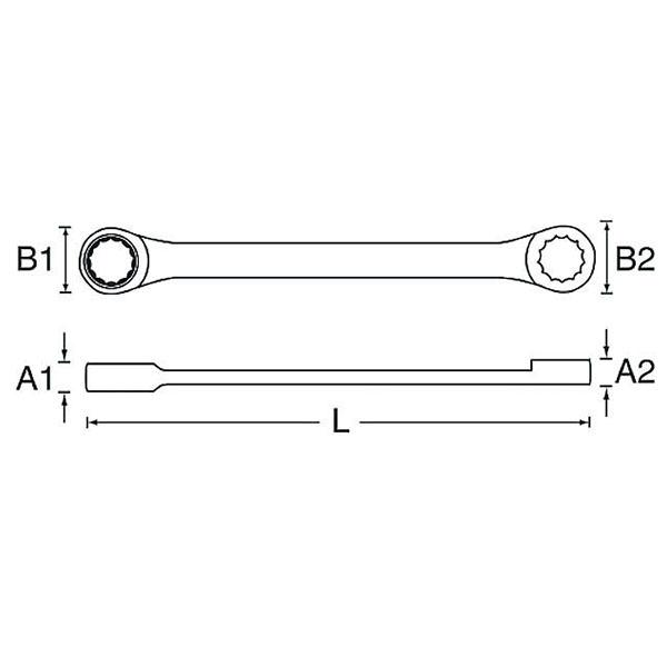 SIGNET シグネット 超ロングストレートメガネSIGNETレンチ 8mm (38308)(4712818922493) : エヒメマシン ...