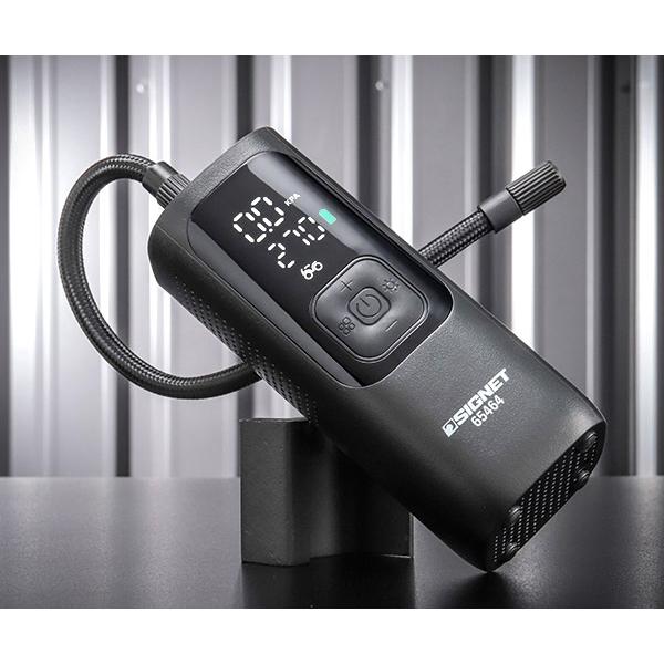 SIGNET 65464 電動空気入れ エアーポンプ 5V/2A シグネット タイヤ空気入れ 自動停止機能付き : エヒメマシン Yahoo ...
