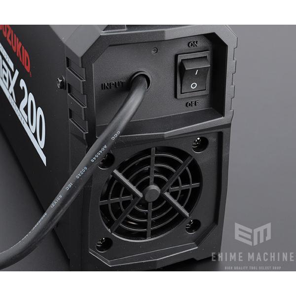 SUZUKID [メーカー直送品] SIM-200 200V専用直流インバータ アーク溶接機 アイマックス200 スター電器 : エヒメマシン ...