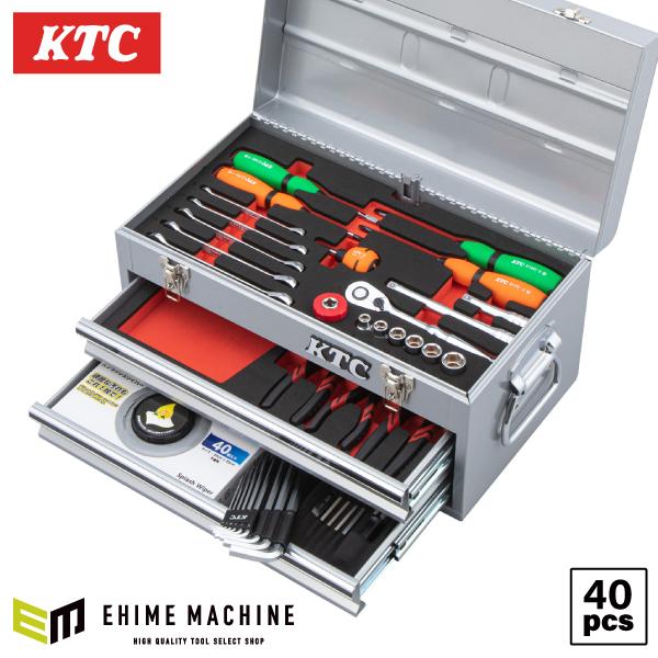 KTC SK34025XS 9.5sq. 工具セット 40点 京都機械工具 SKX0102S採用 エントリーモデル DIY用 シルバー : エヒメマシン Yahoo!ショッピング店 - 通販 ...