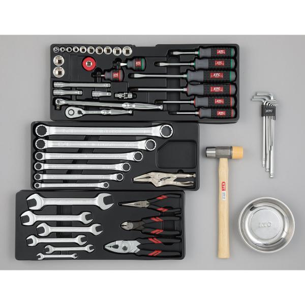 KTC SK35425BXR 9.5sq. 工具セット 54点 京都機械工具 SKX0223R採用 インチサイズ レッド : エヒメマシン Yahoo!ショッピング店 - 通販 - Yahoo ...