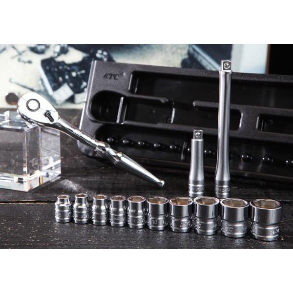KTC 6.3sq. ソケットレンチセット13点 TB210 : エヒメマシン Yahoo!ショッピング店 - 通販 - Yahoo!ショッピング