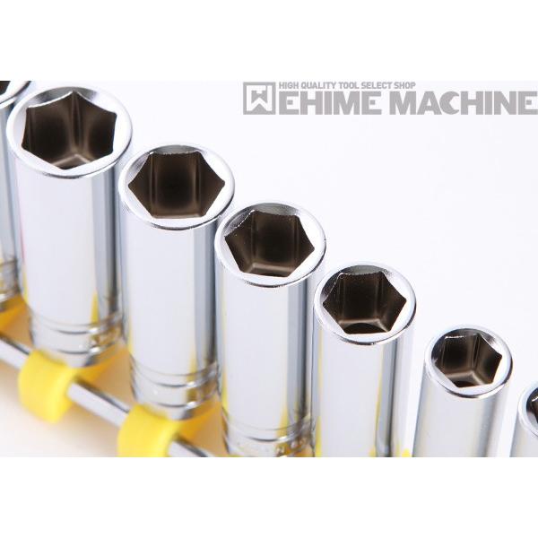 KTC 6.3sq.ディープソケットセット[10コ組] TB2L10E : エヒメマシン Yahoo!ショッピング店 - 通販 - Yahoo!ショッピング