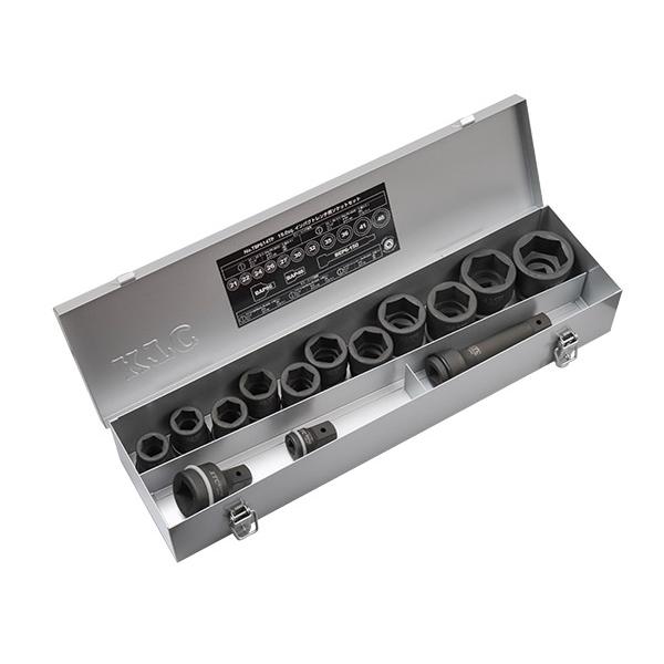 KTC 19.0sq. インパクトレンチ用ソケットセット TBP614TP : エヒメマシン Yahoo!ショッピング店 - 通販 - Yahoo!ショッピング