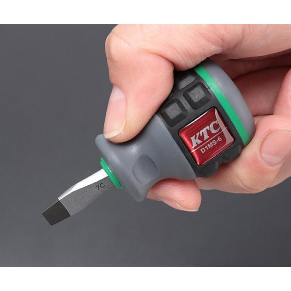 KTC TPMD18 樹脂柄ドライバセット貫通タイプ[8本組] (D1P2-1, 2, 3,D1M2-5, 6, 8,D1PS-2,D1MS-6) KTC ドライバーセット : tpmd18 ...