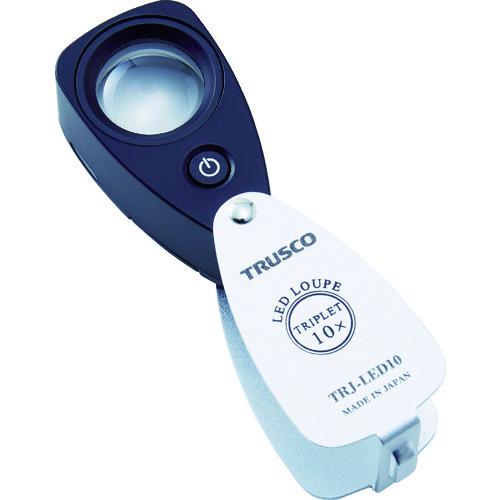 TRUSCO LEDライト付10倍ルーペ TRJLED10 トラスコ : truscopb-trjled10 : エヒメマシン Yahoo!ショッピング店 - 通販 - Yahoo!ショッピング
