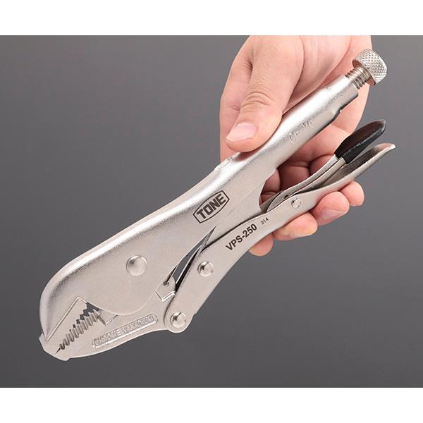 TONE グリッププライヤ 直線あご231mm (VPS-250)(4953488314199) トネ : エヒメマシン Yahoo!ショッピング店 - 通販 - Yahoo!ショッピング