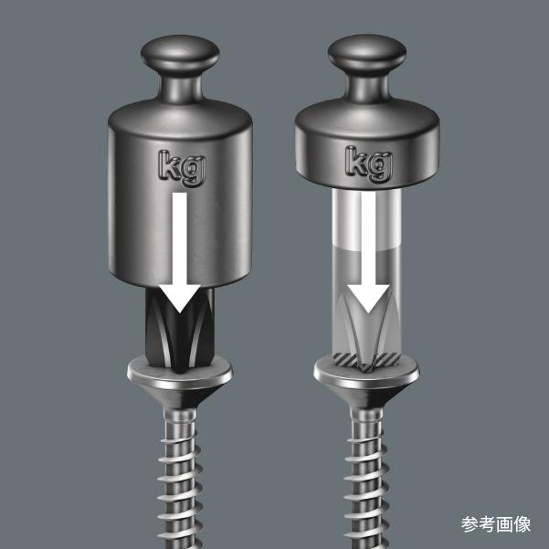 日本正規品 Wera 009343 355 SK PZ 六角軸レーザーチップポジドライバー 強力型 先端サイズPZ3 05009343001 ...