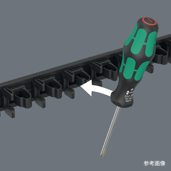 Wera 日本正規品 051012 9650 マグネットレール Kraftform クラフトフォームドライバーセット 9点セット ...