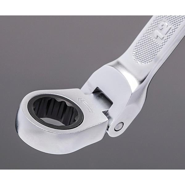 KTC MR1A-1214F ラチェットめがねレンチ（両頭型首振りタイプ）サイズ12×14mm : mr1a-1214f : エヒメマシン 39ショップ - 通販 - Yahoo!ショッピング