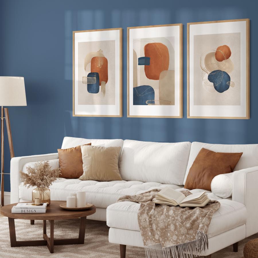 アートポスター 選べるデザイン modern shapes ブラウン＆ネイビー サイズ豊富 ジャパンディスタイル 北欧ポスター : Wall Decor E.hina - 通販 - Yahoo ...