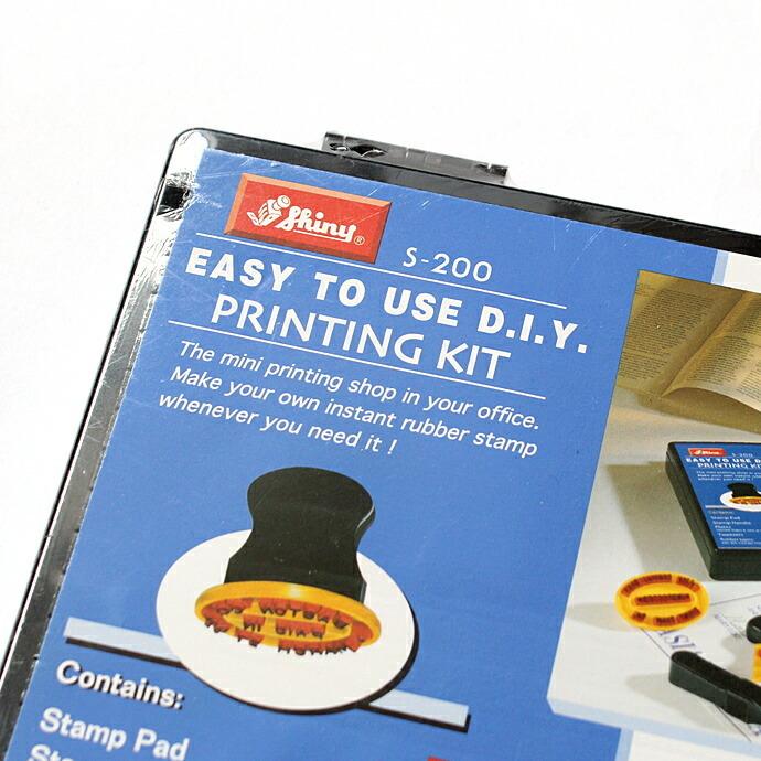 Shiny / S-200 Easy to Use DIY Printing Kit プリンティングキット : ジュエリー ファッション ...