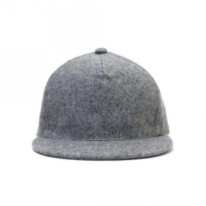 Heather Trad Marks / Basic Cap WM ベーシックキャップ ウールメルトン - Grey ヘザーグレー 即日発送 即納 : ジュエリー ファッション EHS ...