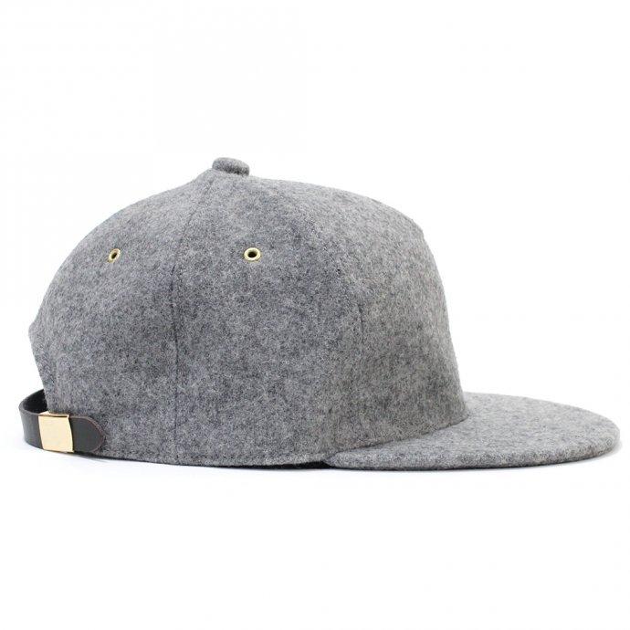 Trad Marks / Basic Cap WM ベーシックキャップ ウールメルトン - Heather Grey ヘザーグレー 即日発送 即納 :155427532:ジュエリー ...