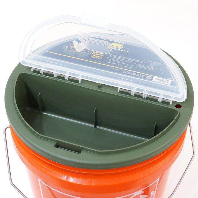 プラノ（PLANO） PLANO / Bucket Top Organizer 5ガロンバケット用リッドストレージ バケツ蓋 インテリア 掃除 ...