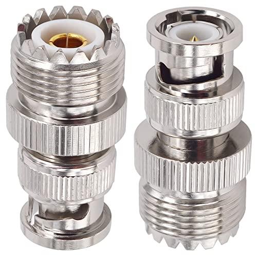 leeyovk BNC M型変換コネクター BNCオス ⇔ M型メス BNCP-MJ 変換 RF 同軸コネクタ BNCアダプター M型コネクタ RFブ : s-0746591843250 ...