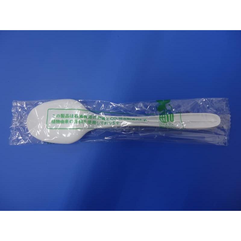 ホウケン産業 環境にやさしい 使い捨て用プラスチックスプーン 16cm 100本 植物由来原料配合 ナチュラル 袋入り H872 : s-4580146778729-20221112 : 栄光 ...