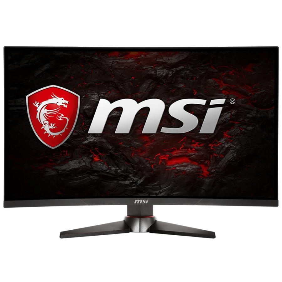 MSI MSI Optix MAG27CQ ゲーミングディスプレイ 27インチ 2560x1440 湾曲 リフレッシュレート144Hz対応 ...