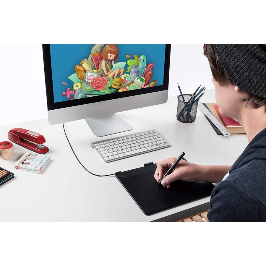 Intuos ワコム WACOM CTH-690/K0 Art ペン＆タッチモデル Mサイズ ブラック 新品 送料無料 : eightloop ...