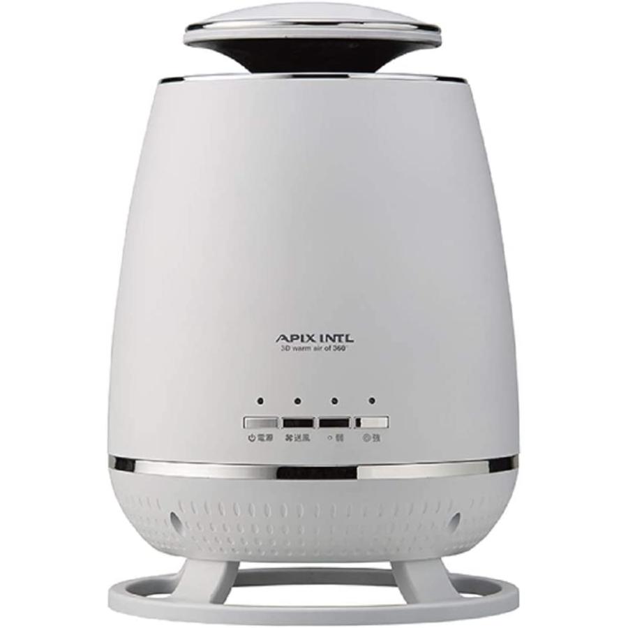 APIX INTERNATIONAL FSWH-0638-WH 360°セラミックヒーター ホワイト 新品 送料無料 : eightloop Yahoo!店 - 通販 - Yahoo!ショッピング