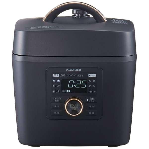 KOIZUMI コイズミ KSC-3502/K マイコン電気圧力鍋 ブラック 新品 送料無料 : eightloop Yahoo!店 - 通販 - Yahoo!ショッピング