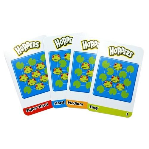 ThinkFun Hoppers シンクファン ホッパーズ ボードゲーム 知育 思考力 ゲーム 知育玩具 おもちゃ : 英語伝 EIGODEN ...