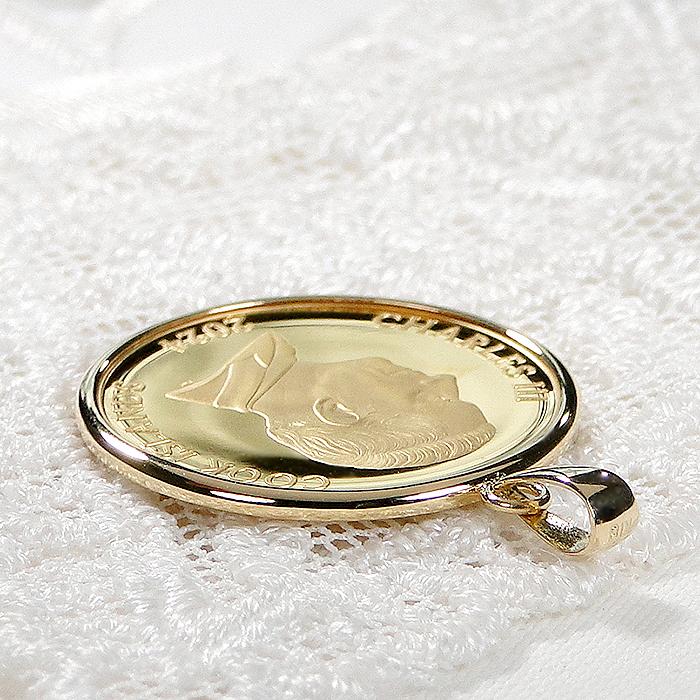 純金 K24 K18 2024 ドラゴン コイン ペンダントトップ 1/10oz ペンダント ネックレス 送料無料 18k ゴールド 記念 資産 辰 龍 チャールズ 国王 EmN0181 ...