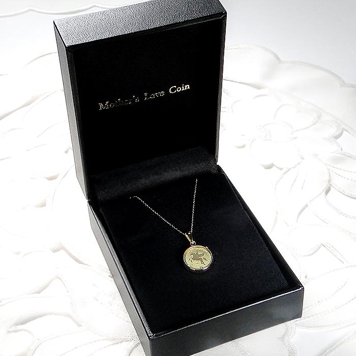 純金 K24 K18 2024 ペガサス コイン ネックレス 1/30oz 保護ガラス付 送料無料 ペンダント 24金 18k 金貨 記念 チャールズ国王 2024年 限定 資産 天馬 ...