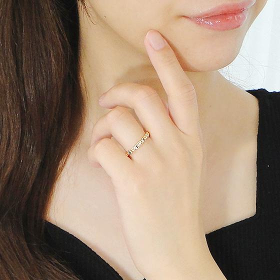 K18 YG PG Pt950 地金 デザイン リング 送料無料 ゴールド 18金 18K プラチナ 指輪 スタッズ シンプル 人気 可愛い 誕生日 贈り物 プレゼント EmR0106 ...