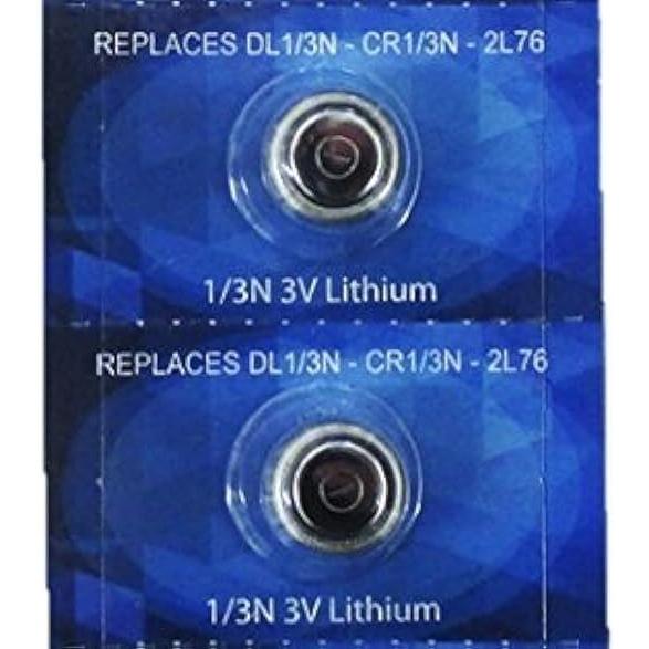 Loopacell 1/3Nリチウム電池 2個パック（SANYO CR1/3N Duracell DL1/3N Energizer 2L76 ...