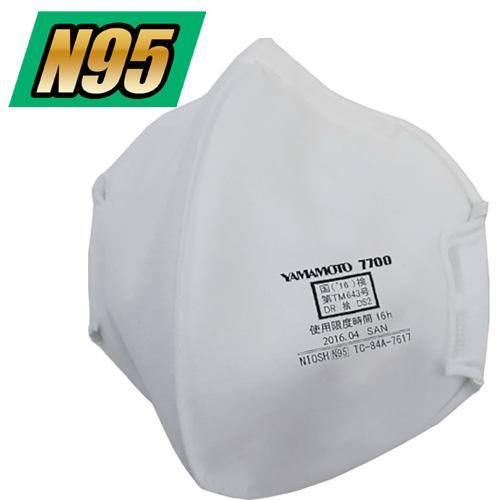 山本光学 使い捨て式防じんマスク 頭かけタイプ 7700 20枚入 NIOSH N95検定合格品 : えいせいコム Yahoo!店 - 通販 - Yahoo!ショッピング