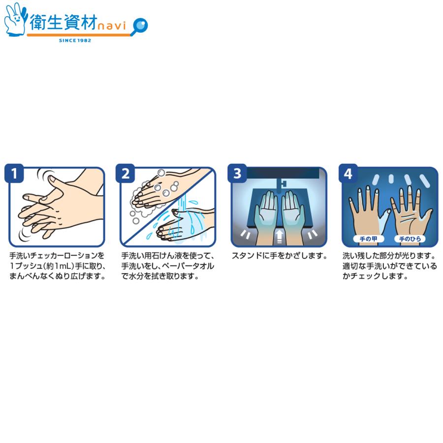 SARAYA 41127 サラヤ スタンド型 手洗いチェッカー BLB 1セット : 衛生資材navi Yahoo!店 - 通販 - Yahoo!ショッピング