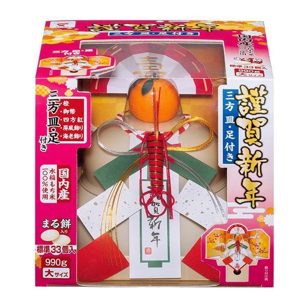 【鏡餅】★まとめ買い★ たいまつ お鏡餅謹賀新年丸もち大 990G ×4個【イージャパンモール】 : eジャパン - 通販 - Yahoo!ショッピング