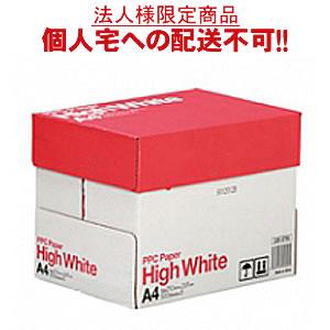PPC PAPER High White A4 1箱(2500枚:500枚×5冊)1,848円
