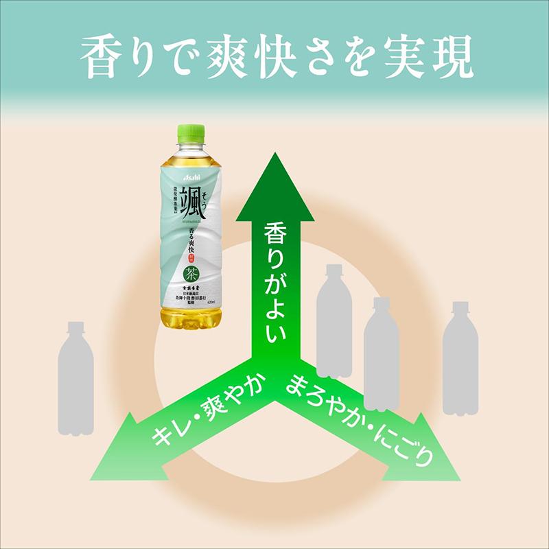 アサヒ アサヒ飲料 颯 そう 620ml×24本入 お茶 ペットボトル リフレッシュ 緑茶 飲料 4514603464405 : ejoy Yahoo!ショッピング店 - 通販 - Yahoo ...