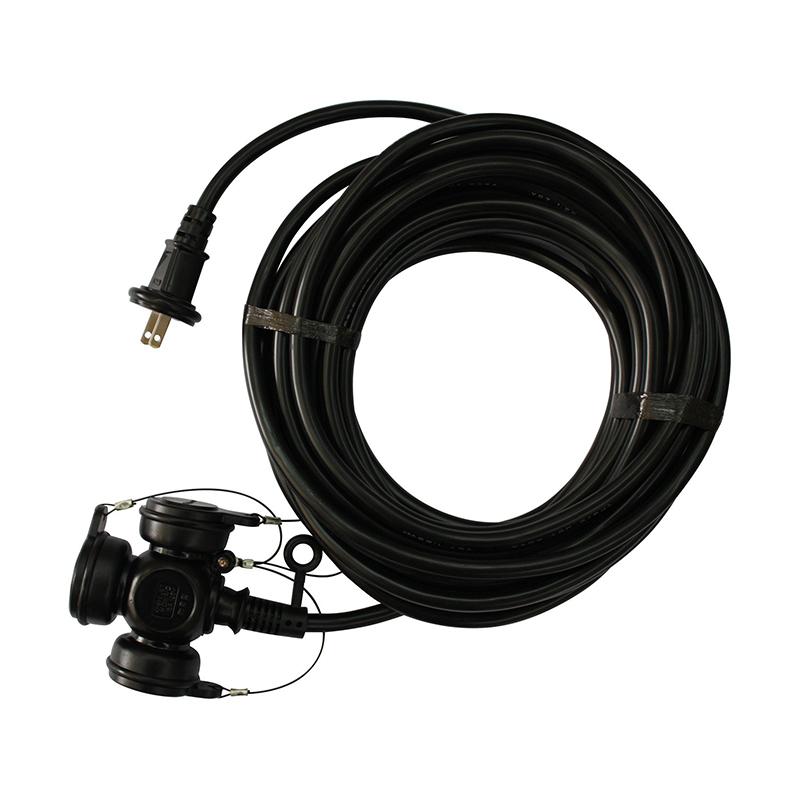KOWA 防雨型延長コード 15A 10m KRT615-10 クロ 3ツクチ 3口 125V 1500Wまで 4580138486151 : 4580138486151 : ejoy ...