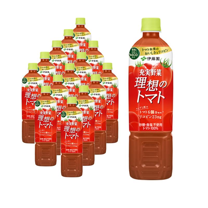 伊藤園 【15本セット】理想のトマト 充実野菜 PET 740g ペットボトル飲料 トマトジュース お取り寄せ商品 4901085626092S : ejoy Yahoo!ショッピング店 ...