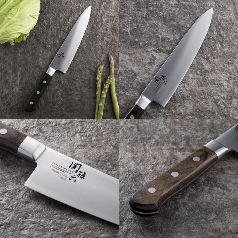 Kai 貝印 関孫六 包丁 べにふじ 牛刀 刃渡り180mm AB5440 4901601218794 :4901601218794:ejoy Yahoo!ショッピング店 - 通販 ...