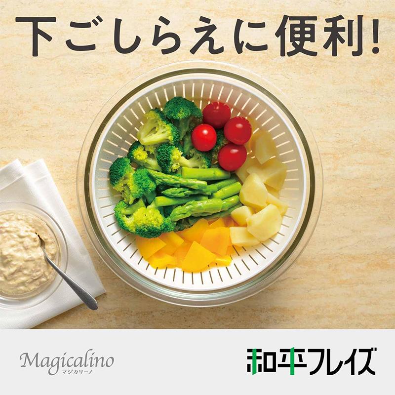 和平フレイズ マジカリーノ 耐熱ガラス ボウルセット 21cm 電子レンジ・オーブン対応 食洗機対応 水切り RE-7269 4903779472695 : ejoy Yahoo!ショッピング ...