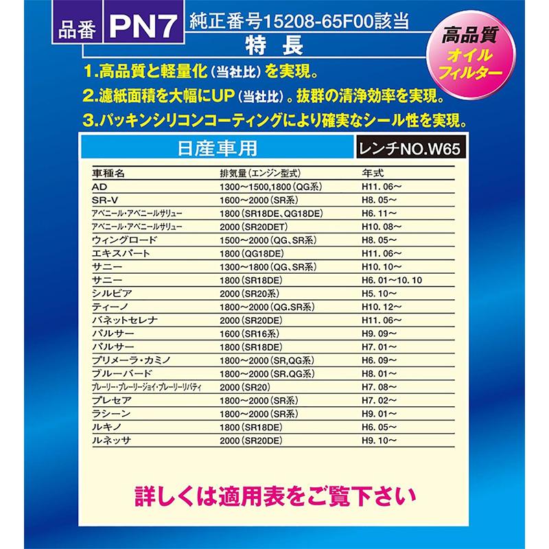 PIAA 高品質 オイルフィルター オイルエレメント SAFETY 日産車用 1個入 PN7 4965408011316 : ejoy Yahoo!ショッピング店 - 通販 - Yahoo ...