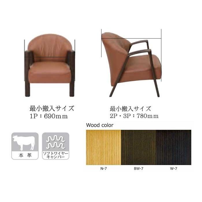 コンパクトサイズ 厳選国産 Vigor 2P ビガー 2人用 ソファー 布張り W1280×D780×H780×SH420 張生地・木部色が選べる 受注生産 : vigor2pfd : e ...