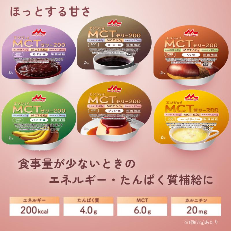 1ケース (24個) 介護食品 デザート 高カロリー エンジョイMCTゼリー200 プリン味 72g 森永乳業クリニコ 介護用品 : 436317-1 : eかいごナビ - 通販 ...