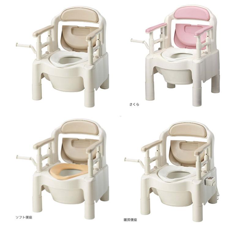 安寿 ポータブルトイレ FX-CP “ちびくまくん” 補高スペーサーなし 標準便座 ノーマルタイプ 533-554 533-331 アロン化成 介護用品 :10001731:介護用品店まごころ ...